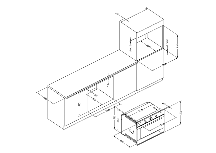 90cm Electric Built-in Oven | Bertazzoni
